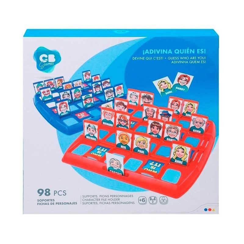 Juego ¿Quién es quién? CB Games 24 personajes +6 años | Comprar online ...