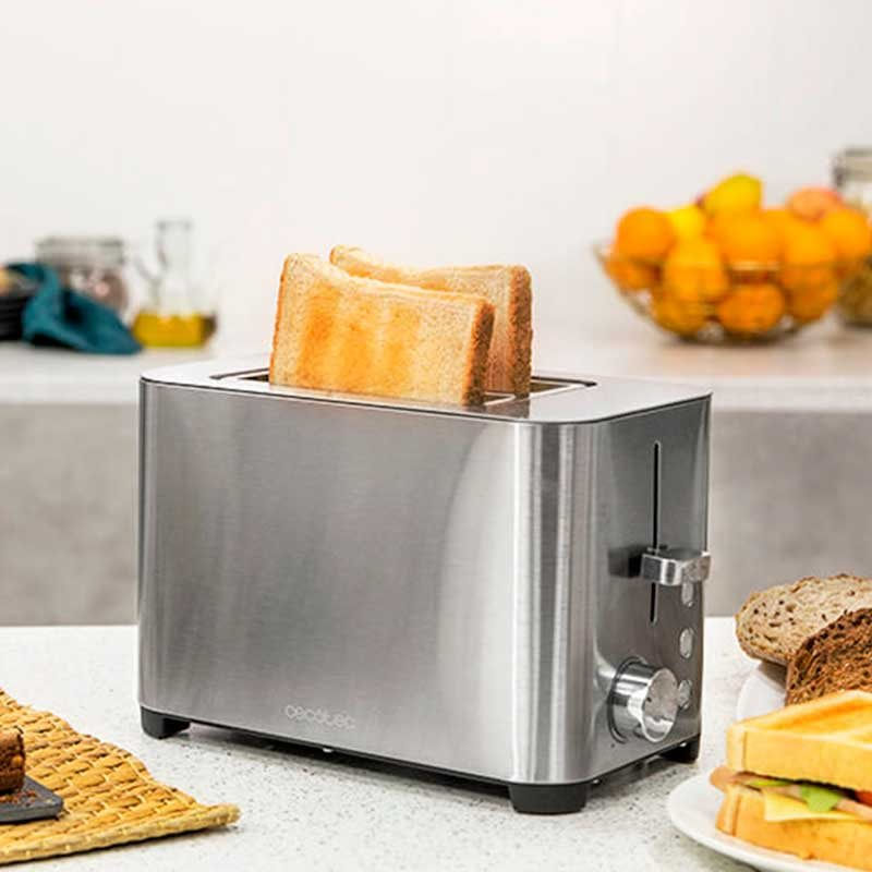 Tostadora de doble ranura YummyToast Double 850W 5 niveles inox ...
