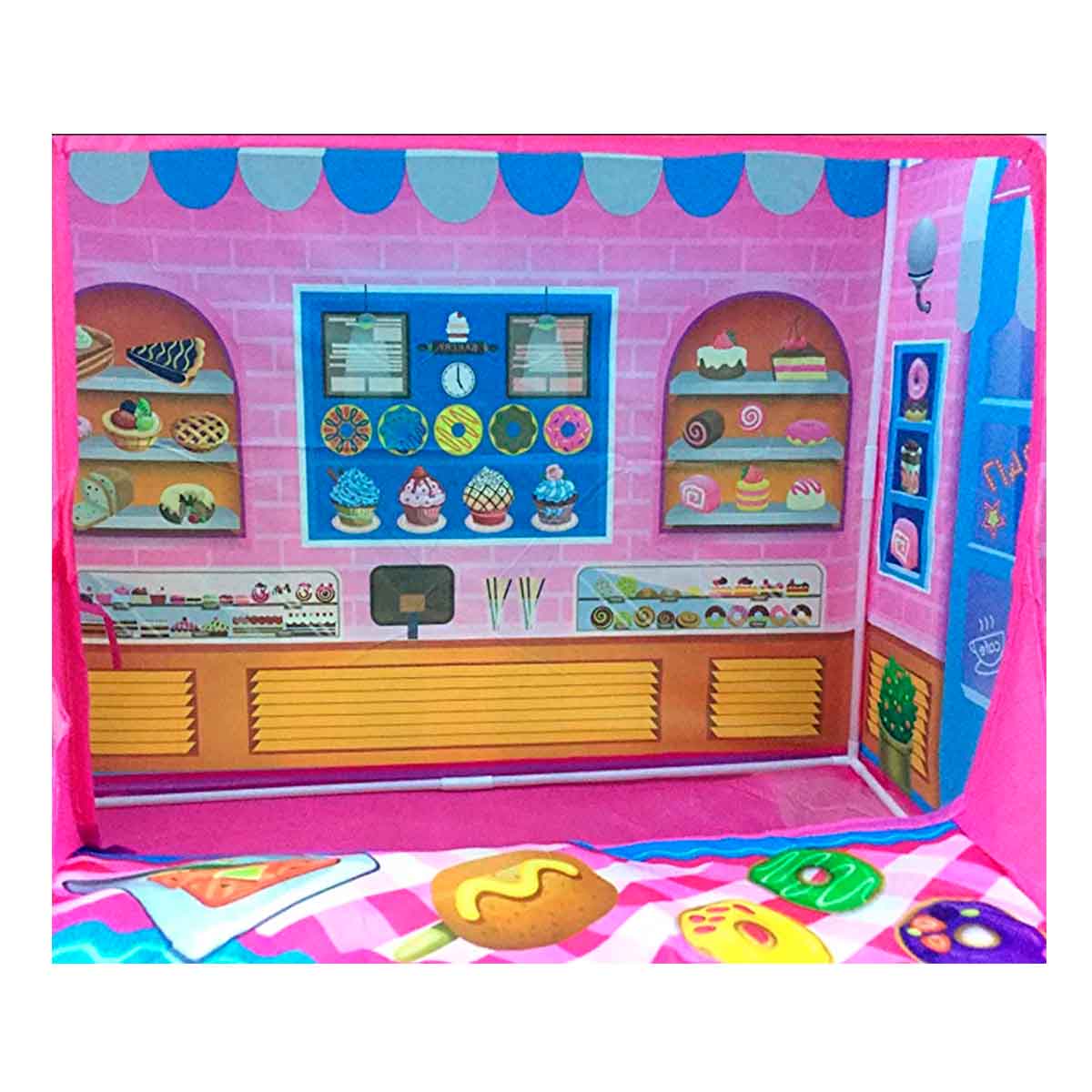 Tienda pastelería Sweet Cakes WS-900-120 rosa 103x69x93 cm ...