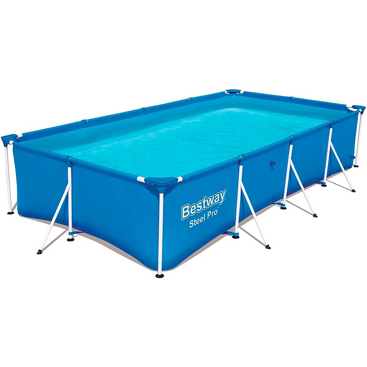Piscina desmontable Steel Pro Bestway 5700L forma rectangular ...