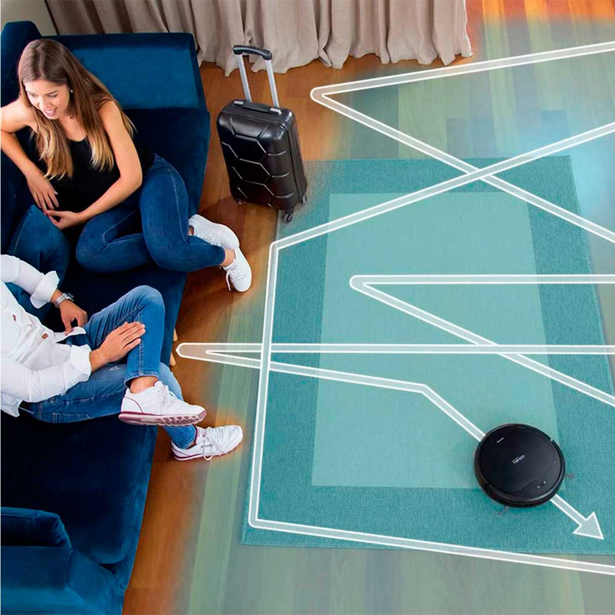 Robot aspirador Cecotec Conga Animal 4 en 1 con mando 5 modos 3 niveles ...