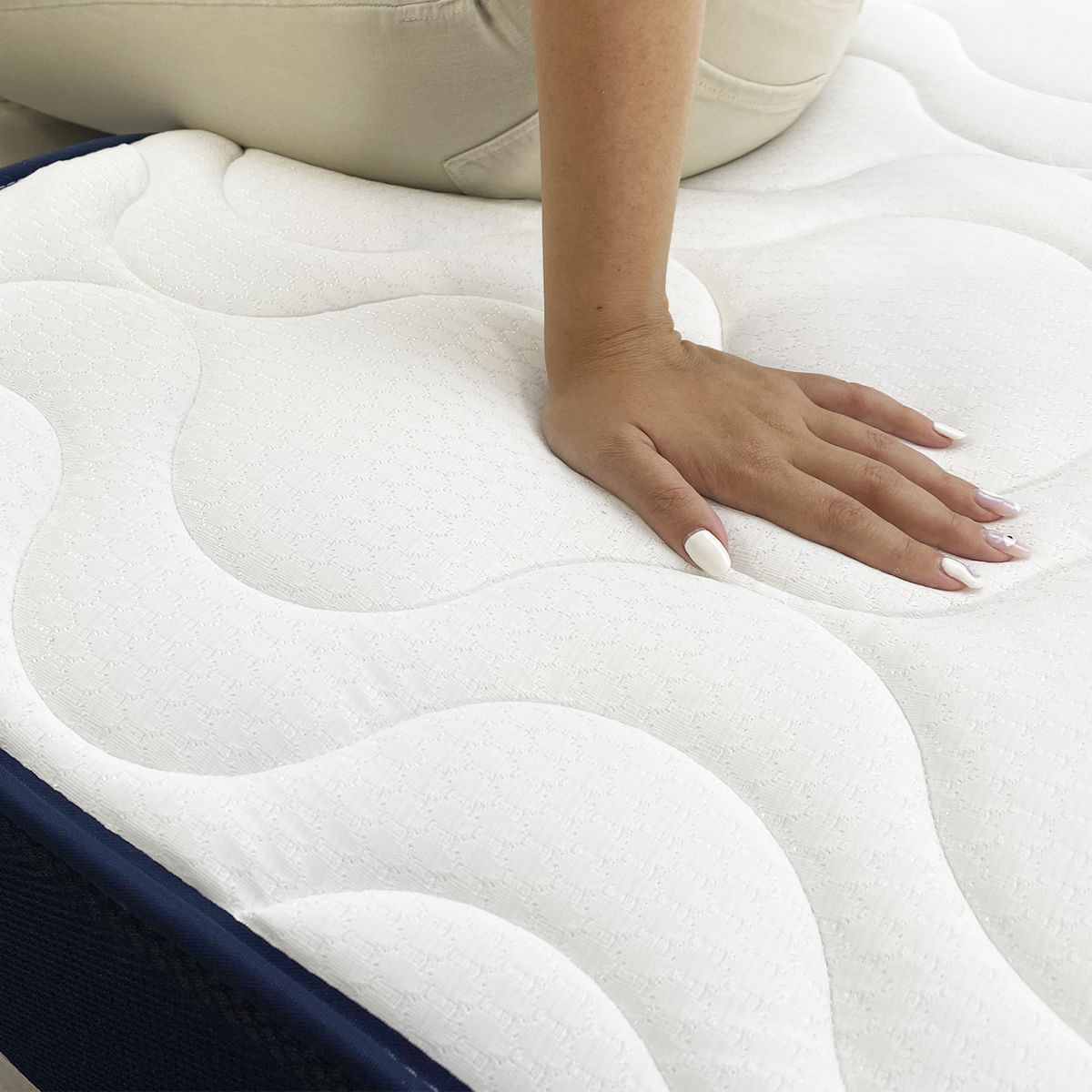 Colchón Noah Visco Roll 90 x 190 cm viscoelástica enrollado ...