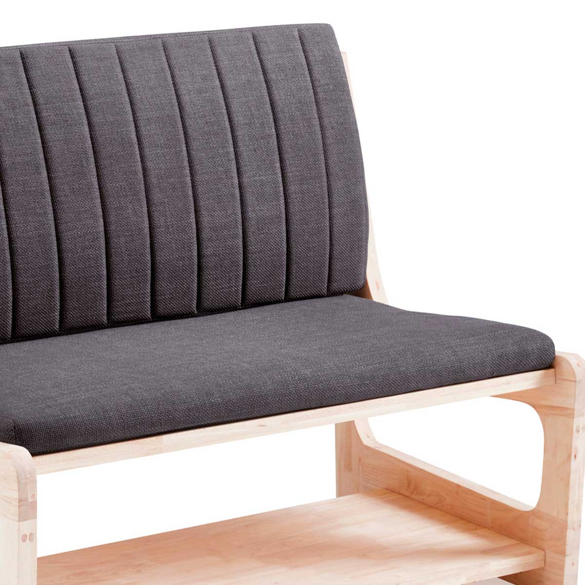 Sofá Friend tipo banco 2 plazas con estante de almacenaje 102x120x78 cm ...
