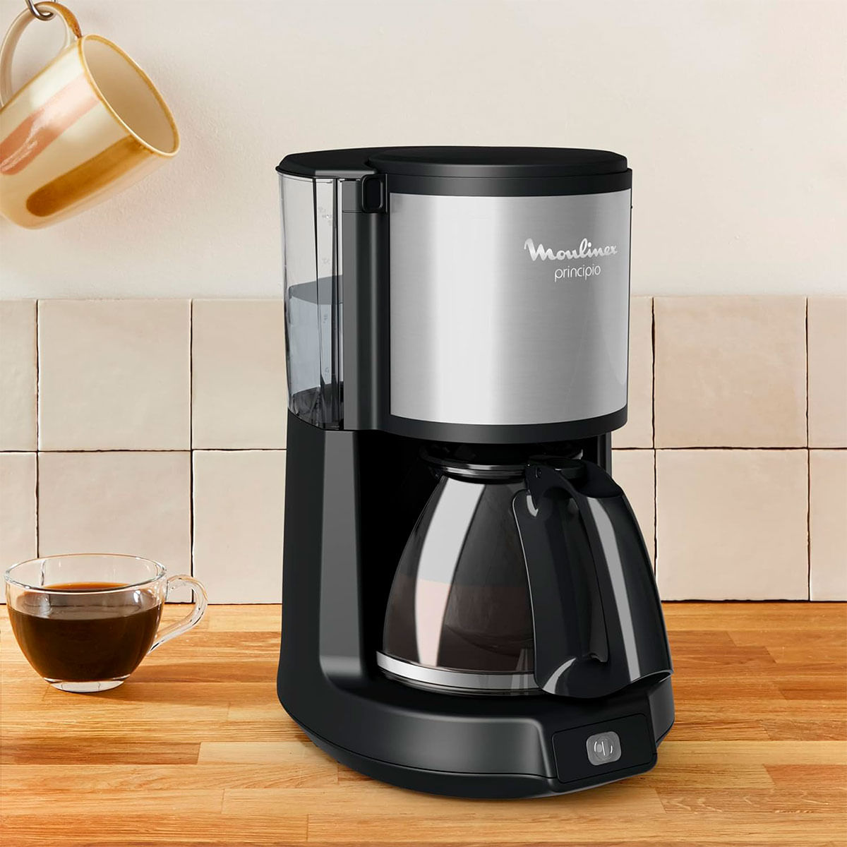 Cafetera de goteo Moulinex Subito FG370811 15 tazas negro ...