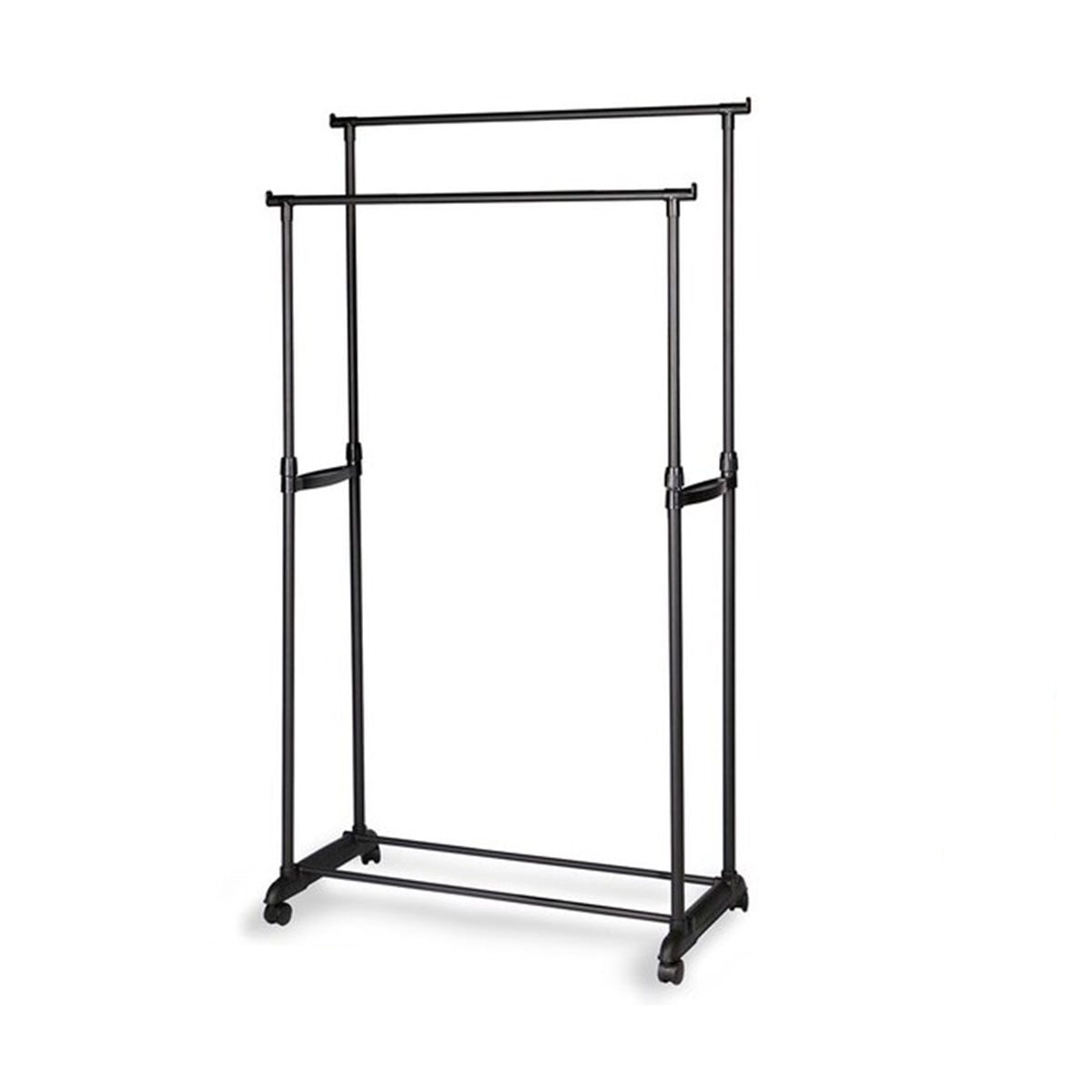 Perchero doble Confortime regulable con ruedas 95/165x80x42 cm ...