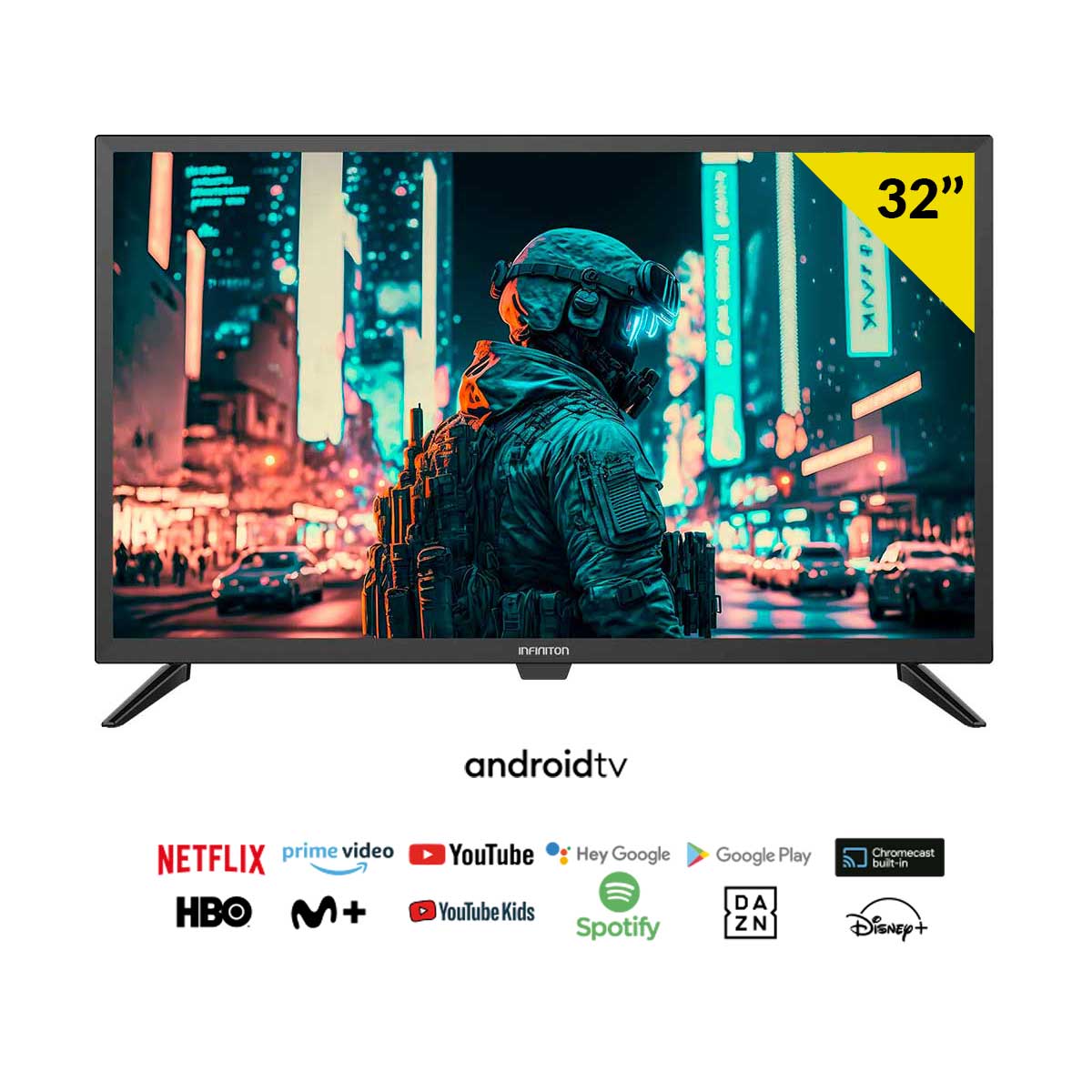 Televisor Smart TV Infiniton INTV-32AT630 32’’|Embargosalobestia ...
