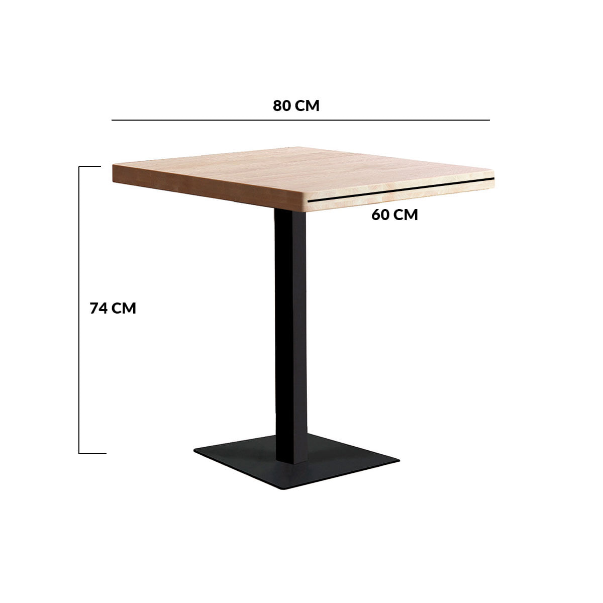 Mesa Moss rectangular roble|Embargosalobestia - Embargosalobestia